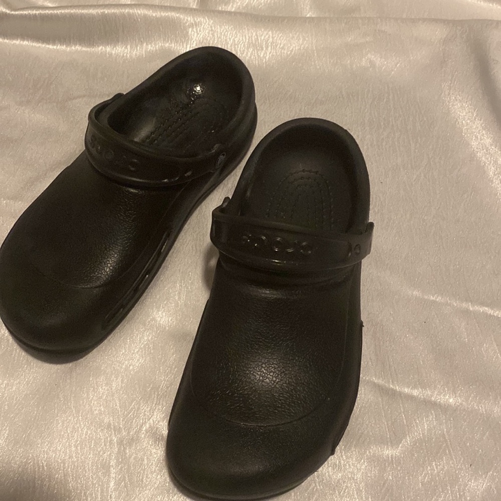 Crocs Close Black Kitchen Super Comfy Size 9 Men Wome… - Gem
